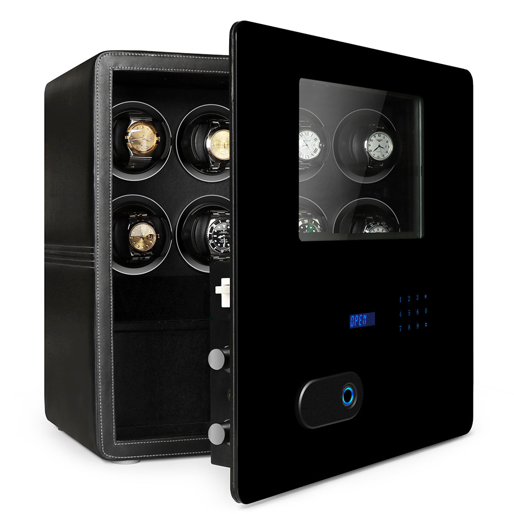 Watch Winder Safe for 8 Watches Black Edition by Aevitas